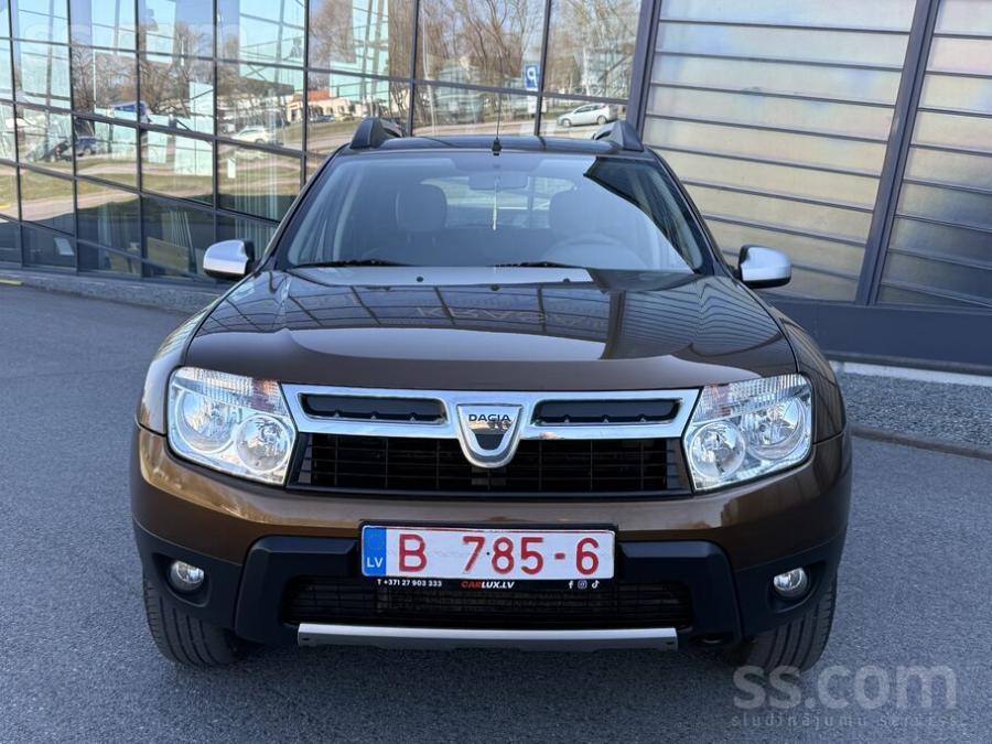 Brown Dacia Duster 2012 in Liepaja, with an engine capacity of 1.60 L and mileage of 175 thousand km for 6600 €, photo 8 on AUTOMOTO.COM.LV