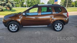 Brown Dacia Duster 2012 in Riga, with an engine capacity of 1.50 L and mileage of 158 thousand km for 6850 €, photo  on AUTOMOTO.COM.LV