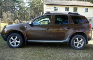 Brown Dacia Duster 2013 in Tukums, with an engine capacity of 1.50 L and mileage of 198 thousand km for 4400 €, photo  on AUTOMOTO.COM.LV