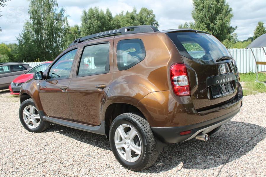 Brūns Dacia Duster 2014 Daugavpils, ar dzinēja tilpumu 1.50 L un nobraukumu 173 tūkst. km par 5190 €, foto 4 vietnē AUTOMOTO.COM.LV