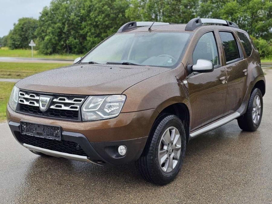 Brown Dacia Duster 2015 in Rokiskis, with an engine capacity of 1.46 L and mileage of 170 thousand km for 5450 €, photo 13 on AUTOMOTO.COM.LV