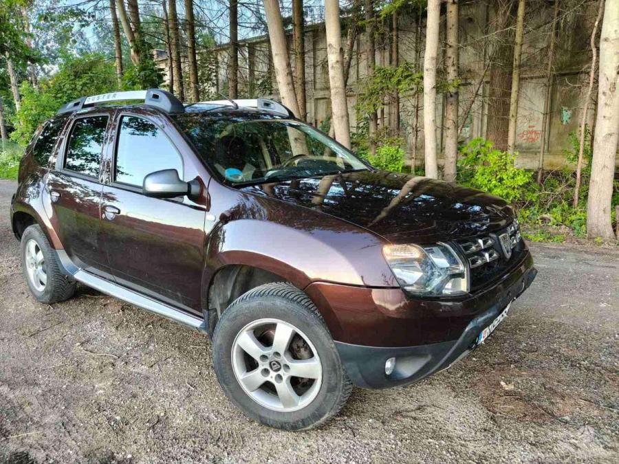 Brūns Dacia Duster 2016 Viļņa, ar dzinēja tilpumu 1.46 L un nobraukumu 156 tūkst. km par 3650 €, foto 3 vietnē AUTOMOTO.COM.LV