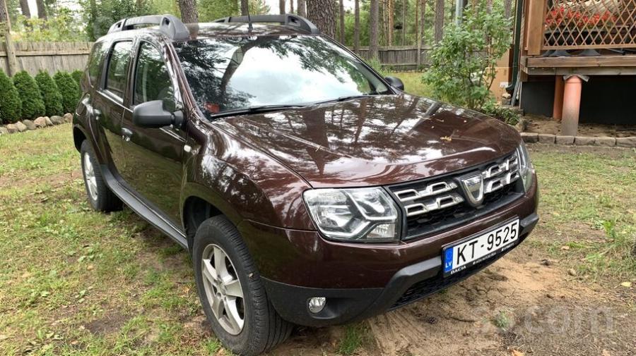 Brown Dacia Duster 2017 in Riga, with an engine capacity of 1.50 L and mileage of 129 thousand km for 6650 €, photo 6 on AUTOMOTO.COM.LV