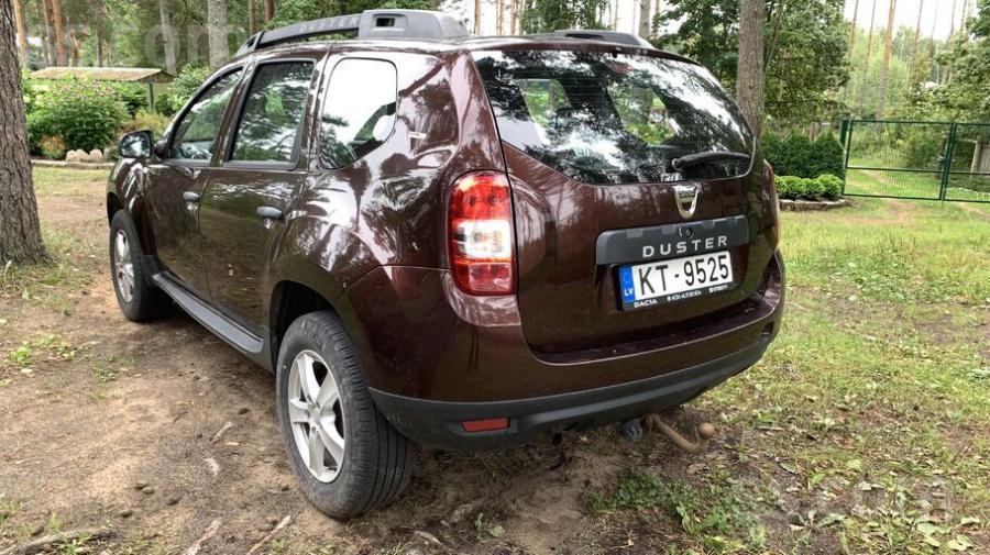 Brown Dacia Duster 2017 in Riga, with an engine capacity of 1.50 L and mileage of 129 thousand km for 6650 €, photo 7 on AUTOMOTO.COM.LV