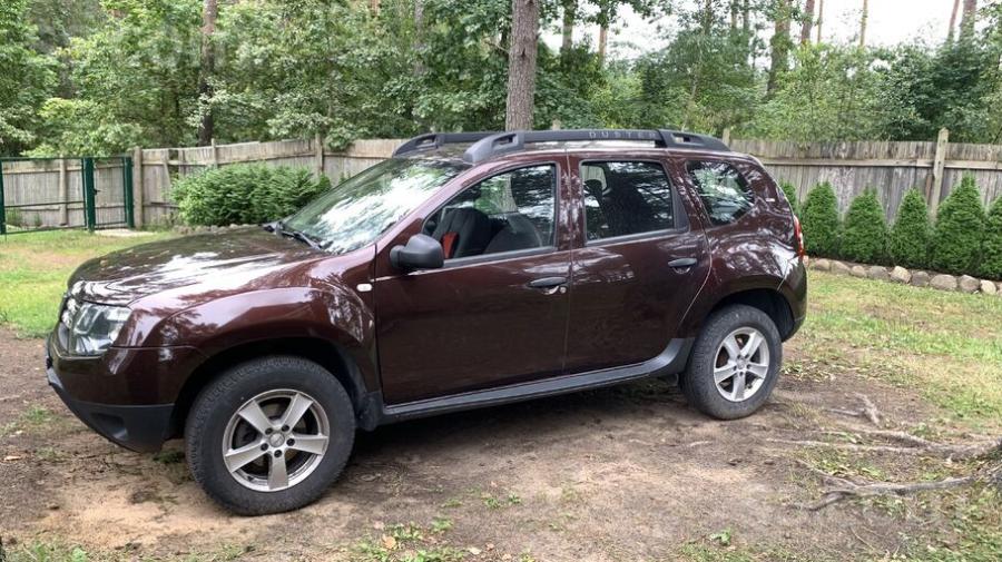Brown Dacia Duster 2017 in Riga, with an engine capacity of 1.50 L and mileage of 129 thousand km for 6650 €, photo 8 on AUTOMOTO.COM.LV