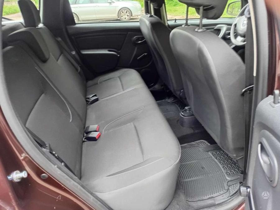 Brūns Dacia Duster 2017 Kauņa, ar dzinēja tilpumu 1.60 L un nobraukumu 170 tūkst. km par 8699 €, foto 14 vietnē AUTOMOTO.COM.LV