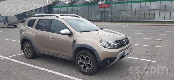 Brown Dacia Duster 2018 in Riga, with an engine capacity of 1.60 L and mileage of 76 thousand km for 11000 €, photo 7 on AUTOMOTO.COM.LV