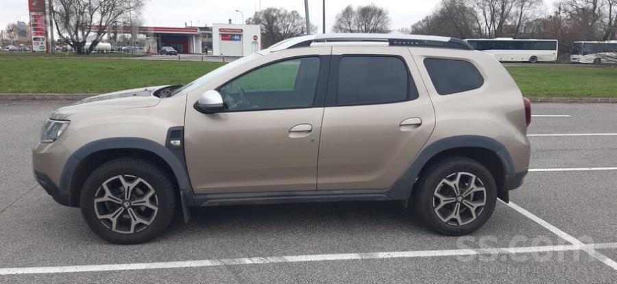 Brown Dacia Duster 2018 in Riga, with an engine capacity of 1.60 L and mileage of 76 thousand km for 11000 €, photo 5 on AUTOMOTO.COM.LV