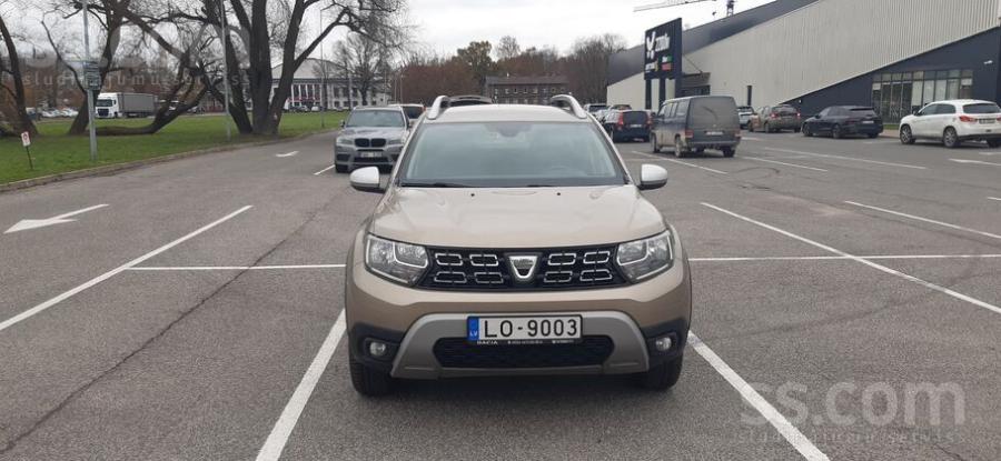 Brown Dacia Duster 2018 in Riga, with an engine capacity of 1.60 L and mileage of 76 thousand km for 11000 €, photo 7 on AUTOMOTO.COM.LV