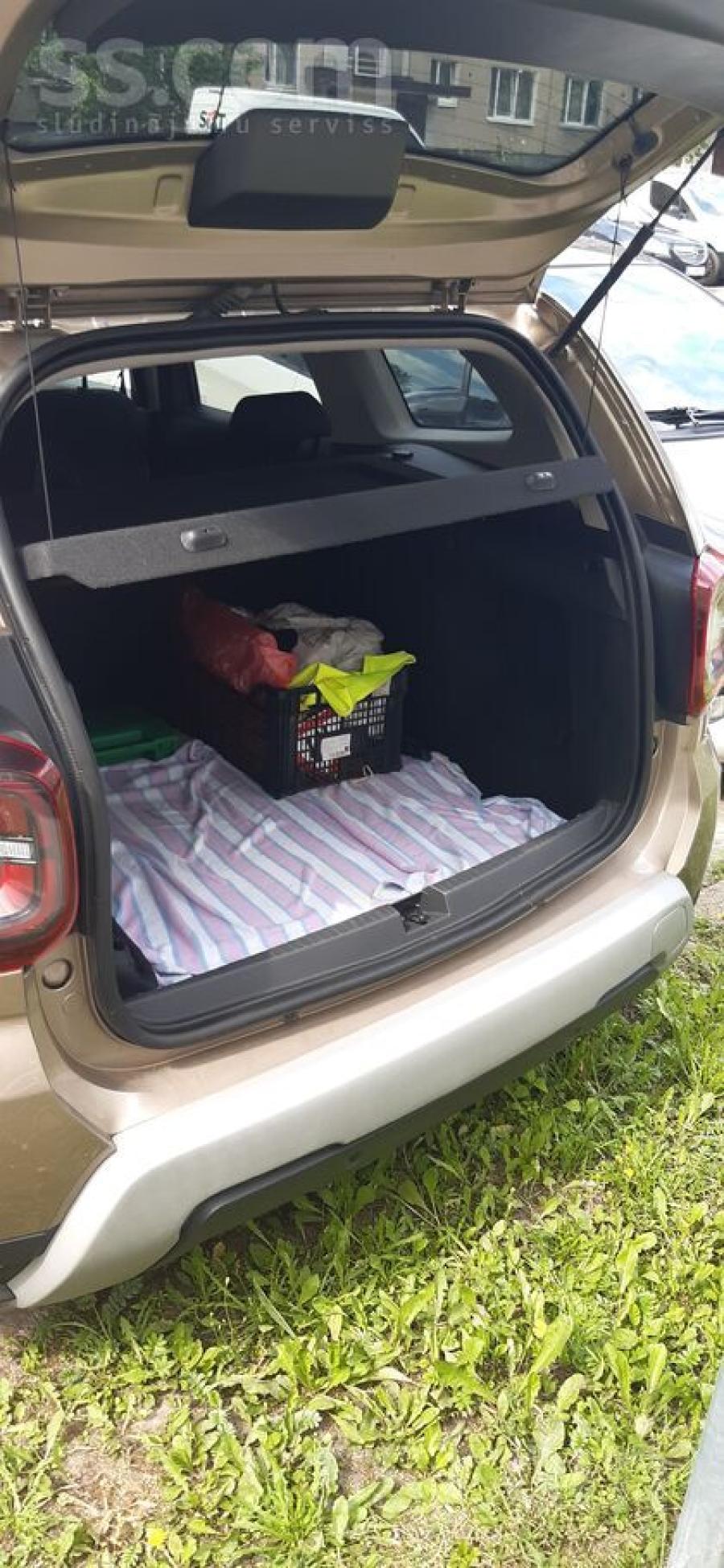 Brown Dacia Duster 2018 in Riga, with an engine capacity of 1.60 L and mileage of 76 thousand km for 9800 €, photo 8 on AUTOMOTO.COM.LV