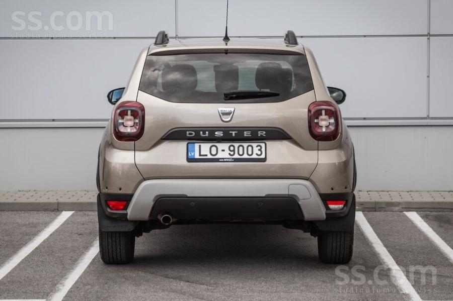 Brown Dacia Duster 2018 in Riga, with an engine capacity of 1.60 L and mileage of 76 thousand km for 10990 €, photo 7 on AUTOMOTO.COM.LV