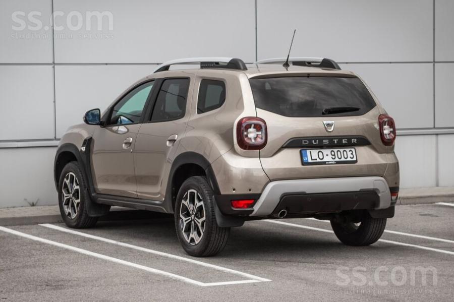Brown Dacia Duster 2018 in Riga, with an engine capacity of 1.60 L and mileage of 76 thousand km for 10990 €, photo 8 on AUTOMOTO.COM.LV