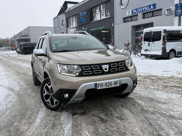 Brown Dacia Duster 2019 in Panevezys, with an engine capacity of 1.50 L and mileage of 197 thousand km for 9990 €, photo 4 on AUTOMOTO.COM.LV