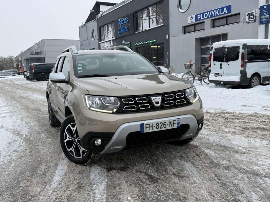 Brown Dacia Duster 2019 in Panevezys, with an engine capacity of 1.50 L and mileage of 197 thousand km for 9990 €, photo 4 on AUTOMOTO.COM.LV