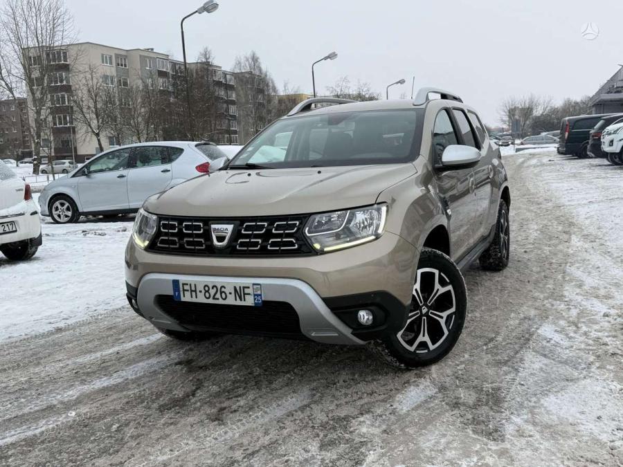 Brown Dacia Duster 2019 in Panevezys, with an engine capacity of 1.50 L and mileage of 197 thousand km for 9990 €, photo 5 on AUTOMOTO.COM.LV