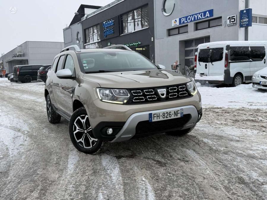 Brown Dacia Duster 2019 in Panevezys, with an engine capacity of 1.50 L and mileage of 197 thousand km for 9990 €, photo 6 on AUTOMOTO.COM.LV