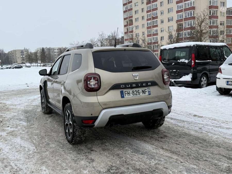 Brown Dacia Duster 2019 in Panevezys, with an engine capacity of 1.50 L and mileage of 197 thousand km for 9990 €, photo 7 on AUTOMOTO.COM.LV