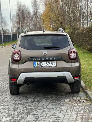 Brown Dacia Duster 2019 in Daugavpils, with an engine capacity of 1.60 L and mileage of 115 thousand km for 11500 €, photo 3 on AUTOMOTO.COM.LV