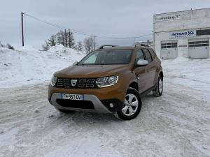 Brown Dacia Duster 2019 in Panevezys, with an engine capacity of 1.50 L and mileage of 156 thousand km for 10990 €, photo  on AUTOMOTO.COM.LV