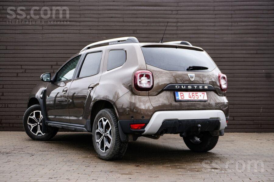 Brown Dacia Duster 2019 in Riga, with an engine capacity of 1.60 L and mileage of 133 thousand km for 9890 €, photo 5 on AUTOMOTO.COM.LV