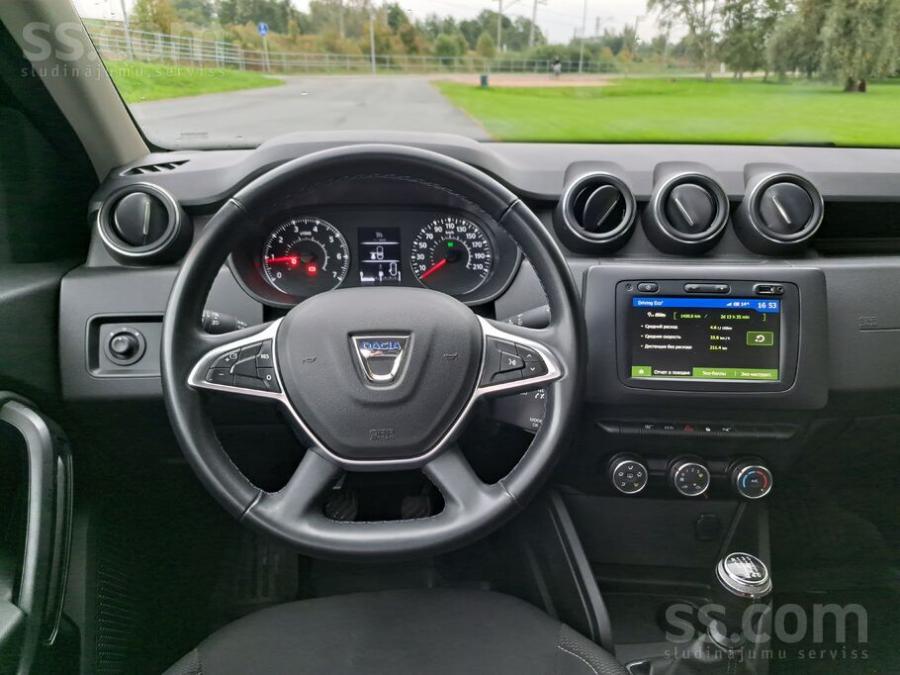 Brūns Dacia Duster 2019 Rīga, ar dzinēja tilpumu 1.50 L un nobraukumu 79 tūkst. km par 10850 €, foto 3 vietnē AUTOMOTO.COM.LV