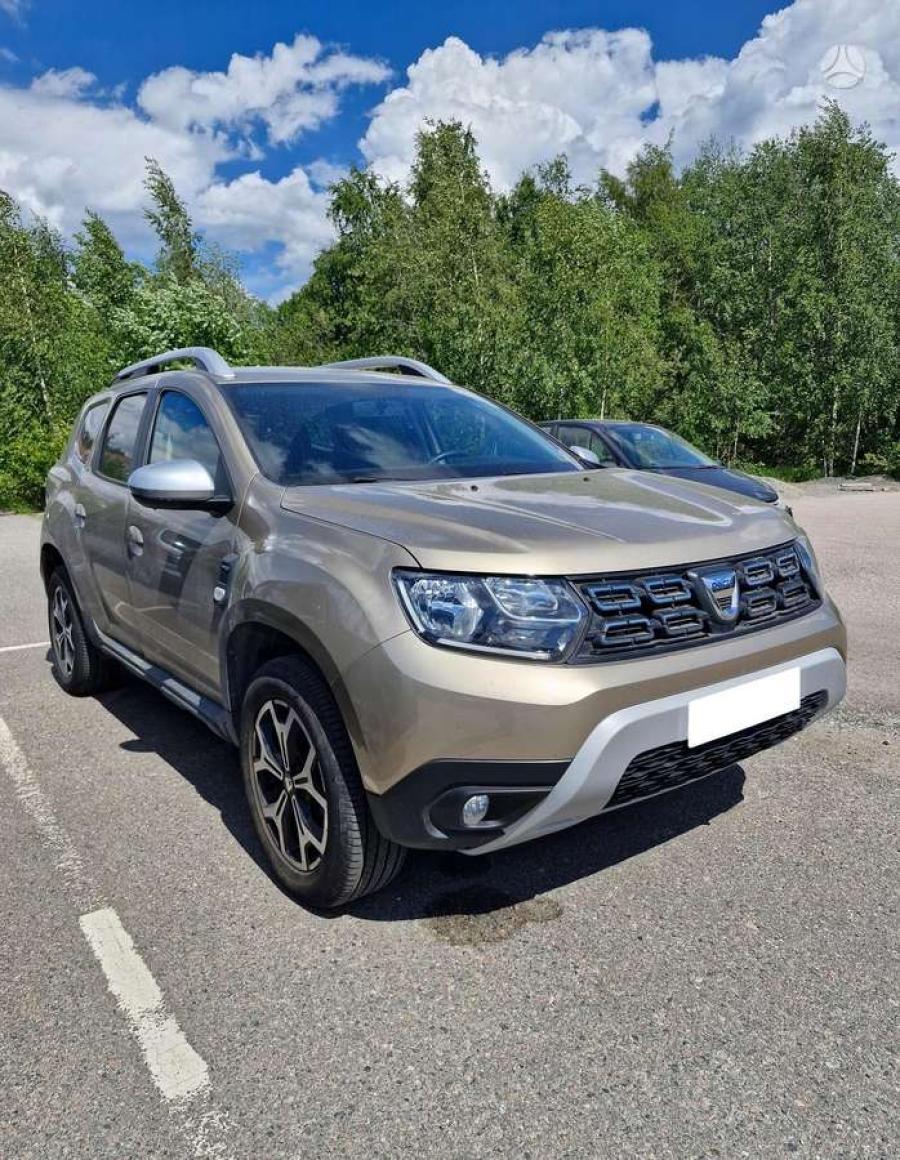 Brown Dacia Duster 2020 in Siauliai, with an engine capacity of 1.33 L and mileage of 96 thousand km for 12050 €, photo 1 on AUTOMOTO.COM.LV