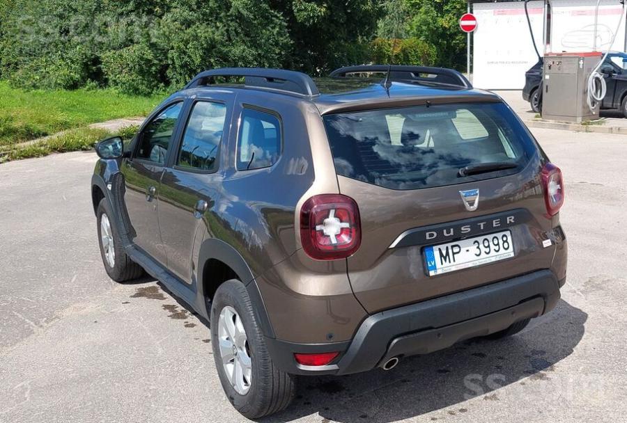 Brown Dacia Duster 2020 in Riga, with an engine capacity of 1.00 L and mileage of 75 thousand km for 10300 €, photo 7 on AUTOMOTO.COM.LV