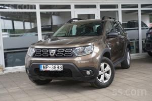 Brown Dacia Duster 2020 in Riga, with an engine capacity of 1.00 L and mileage of 75 thousand km for 9500 €, photo  on AUTOMOTO.COM.LV