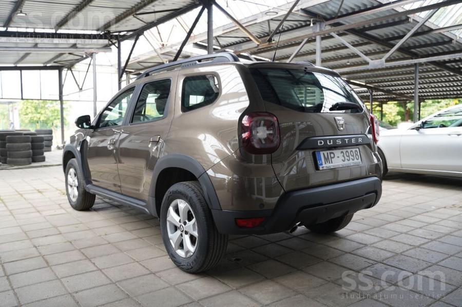 Brown Dacia Duster 2020 in Riga, with an engine capacity of 1.00 L and mileage of 75 thousand km for 9500 €, photo 4 on AUTOMOTO.COM.LV