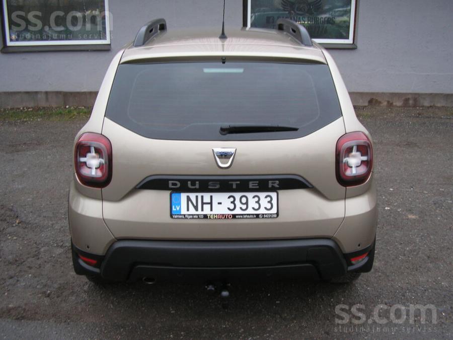 Brown Dacia Duster 2021 in Riga, with an engine capacity of 1.00 L and mileage of 0 thousand km for 9950 €, photo 6 on AUTOMOTO.COM.LV