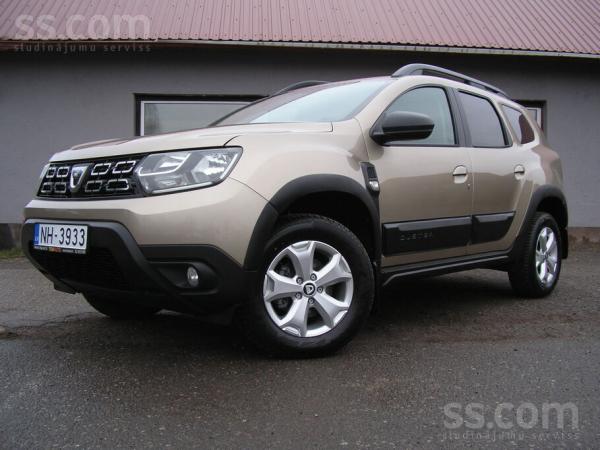 Brown Dacia Duster 2021 in Riga, with an engine capacity of 1.00 L and mileage of 0 thousand km for 9950 €, photo 9 on AUTOMOTO.COM.LV