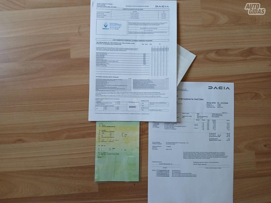 Brūns Dacia Duster 2024 Telšiai, ar dzinēja tilpumu 1.20 L un nobraukumu 1 tūkst. km par 19000 €, foto 19 vietnē AUTOMOTO.COM.LV