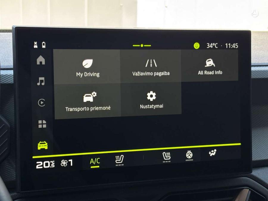 Brūns Dacia Duster 2024 Viļņa, ar dzinēja tilpumu 1.20 L un nobraukumu 31 tūkst. km par 20500 €, foto 21 vietnē AUTOMOTO.COM.LV