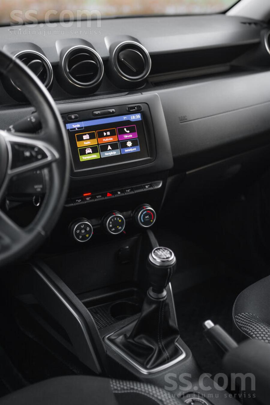 Dacia Duster 2019 in Riga, with an engine capacity of 1.50 L and mileage of 113 thousand km for 12500 €, photo 8 on AUTOMOTO.COM.LV