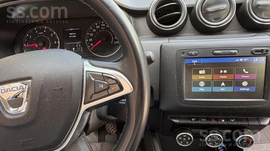 Dacia Duster 2021 in Riga, with an engine capacity of 1.00 L and mileage of 79 thousand km for 10200 €, photo 13 on AUTOMOTO.COM.LV