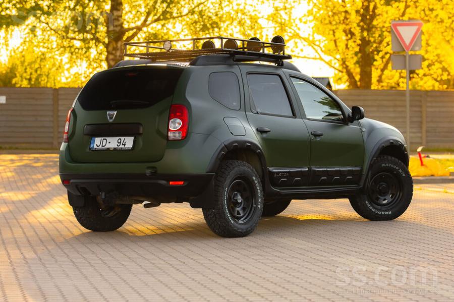 Zaļš Dacia Duster 2011 Jelgava, ar dzinēja tilpumu 2.00 L un nobraukumu 270 tūkst. km par 8500 €, foto 4 vietnē AUTOMOTO.COM.LV