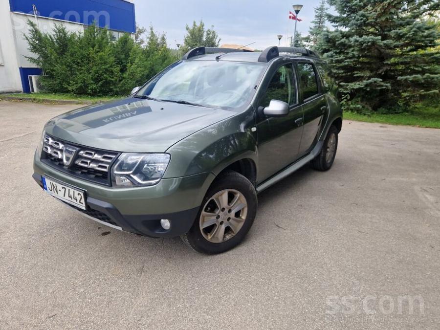Зеленый Дачия Duster 2014 в Рига, объемом двигателя 1.50 л и пробегом 360 тыс. км за 4200 €, фото 1 на AUTOMOTO.COM.LV