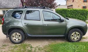 Green Dacia Duster 2016 in Jelgava, with an engine capacity of 1.50 L and mileage of 209 thousand km for 4900 €, photo 3 on AUTOMOTO.COM.LV