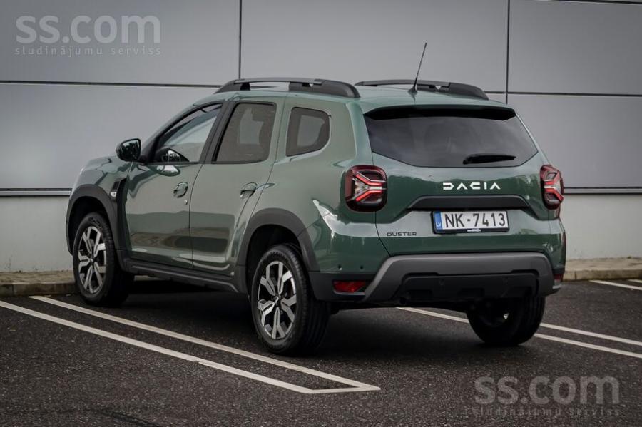 Green Dacia Duster 2023 in Riga, with an engine capacity of 1.30 L and mileage of 86 thousand km for 16500 €, photo 7 on AUTOMOTO.COM.LV
