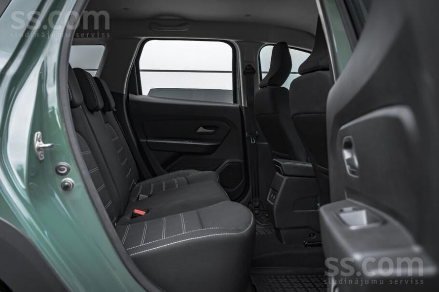 Green Dacia Duster 2023 in Riga, with an engine capacity of 1.30 L and mileage of 86 thousand km for 16500 €, photo 15 on AUTOMOTO.COM.LV