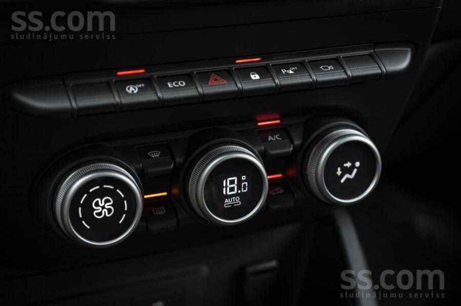 Green Dacia Duster 2023 in Riga, with an engine capacity of 1.30 L and mileage of 86 thousand km for 16500 €, photo 25 on AUTOMOTO.COM.LV