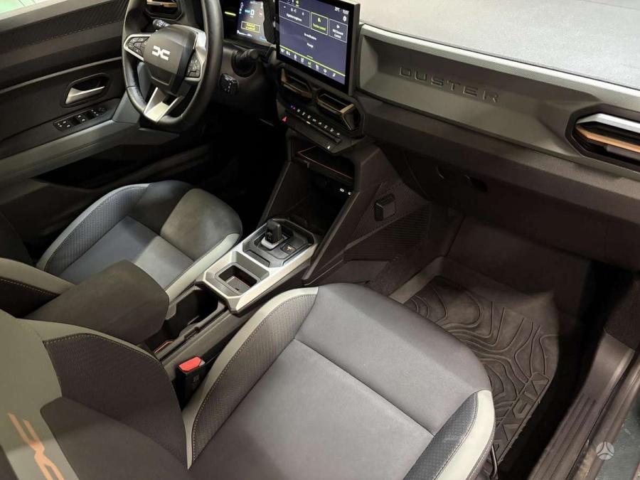 Zaļš Dacia Duster 2024 Viļņa, ar dzinēja tilpumu 1.60 L un nobraukumu 43 tūkst. km par 19990 €, foto 16 vietnē AUTOMOTO.COM.LV
