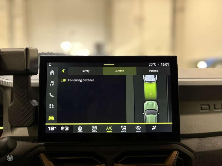 Zaļš Dacia Duster 2024 Viļņa, ar dzinēja tilpumu 1.60 L un nobraukumu 43 tūkst. km par 19990 €, foto 30 vietnē AUTOMOTO.COM.LV