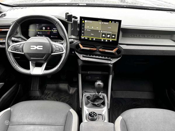 Green Dacia Duster 2024 in Vilnius, with an engine capacity of 1.20 L and mileage of 104 thousand km for 18000 €, photo 9 on AUTOMOTO.COM.LV
