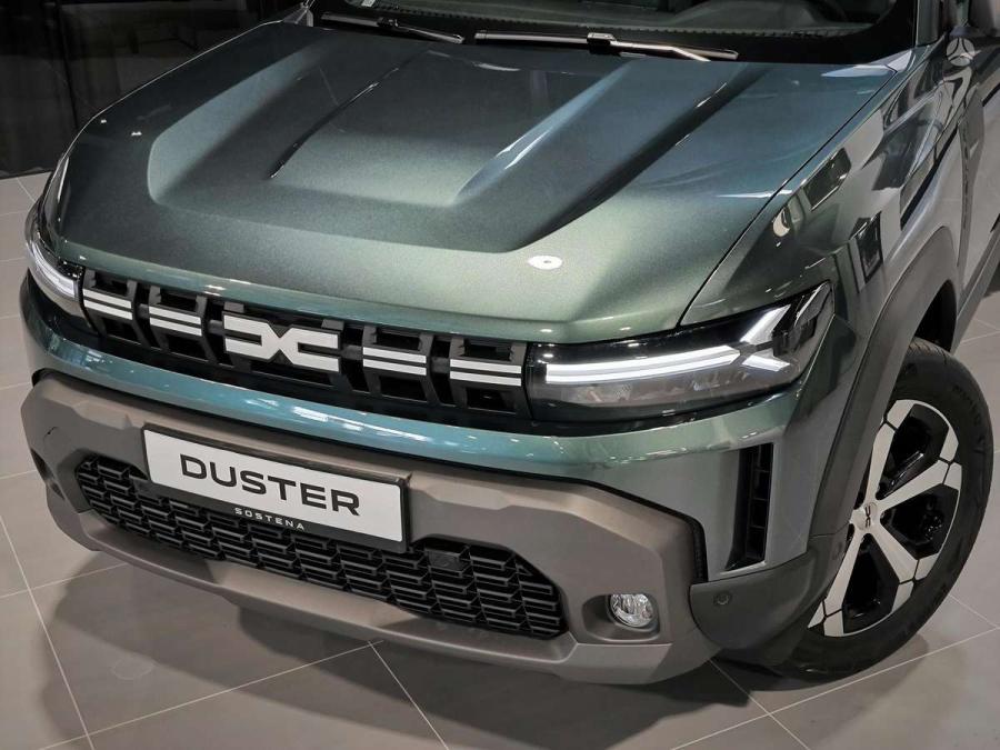 Green Dacia Duster 2026 in Kaunas, with an engine capacity of 1.20 L and mileage of 0 thousand km for 24140 €, photo 3 on AUTOMOTO.COM.LV