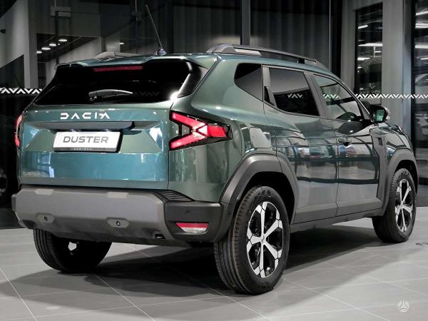 Green Dacia Duster 2026 in Kaunas, with an engine capacity of 1.20 L and mileage of 0 thousand km for 24140 €, photo 4 on AUTOMOTO.COM.LV