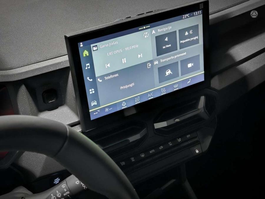 Green Dacia Duster 2026 in Kaunas, with an engine capacity of 1.20 L and mileage of 0 thousand km for 24140 €, photo 12 on AUTOMOTO.COM.LV