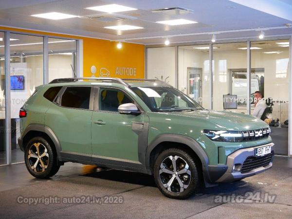 Zaļš Dacia Duster 2024 Tallina, ar dzinēja tilpumu 1.60 L un nobraukumu 15 tūkst. km par 24490 €, foto 1 vietnē AUTOMOTO.COM.LV