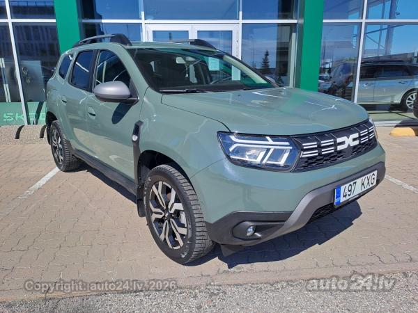 Green Dacia Duster 2024 in Tartu, with an engine capacity of 1.50 L and mileage of 36 thousand km for 17200 €, photo 1 on AUTOMOTO.COM.LV