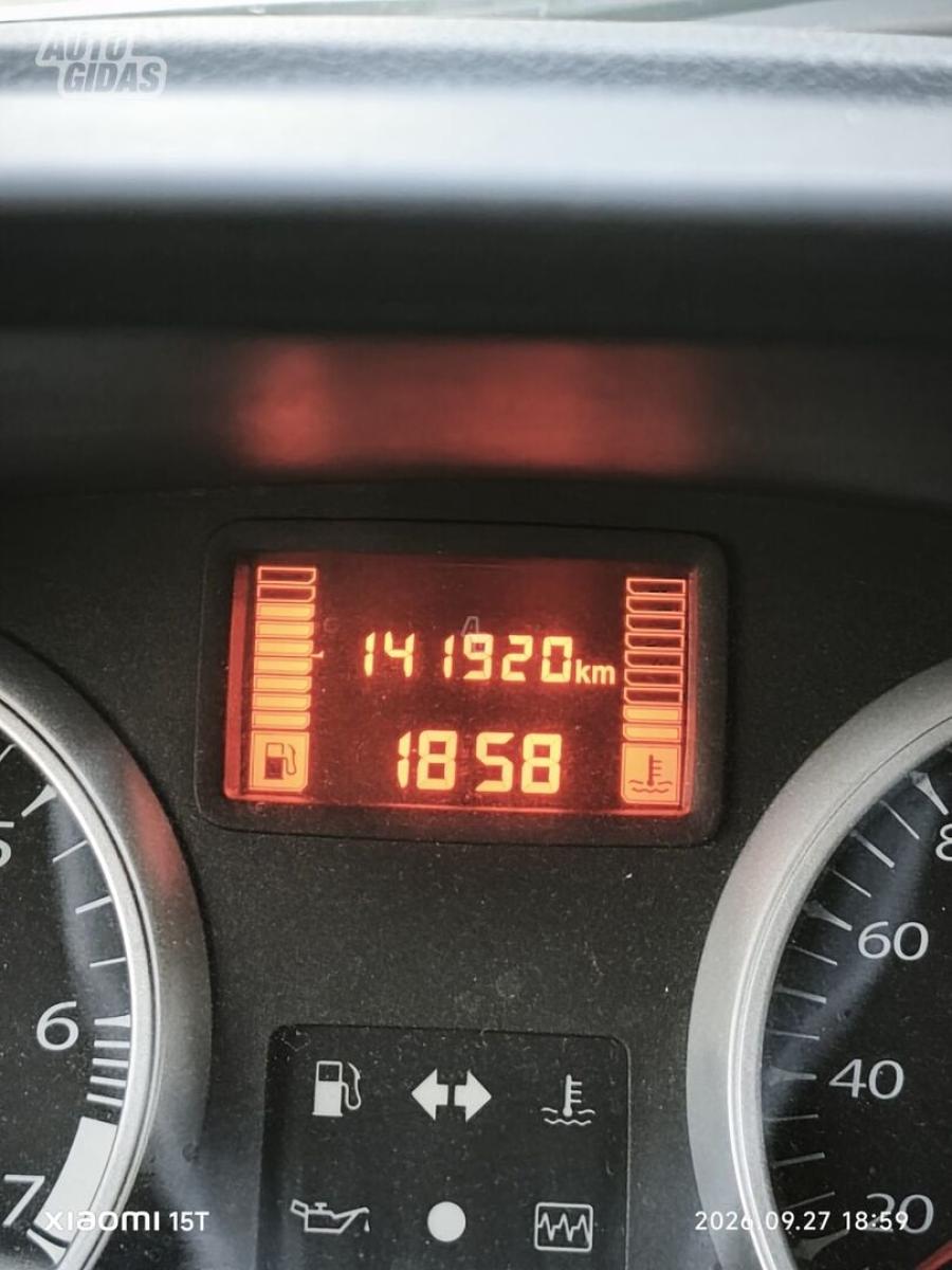 Grey Dacia Duster 2012 in Vilnius, with an engine capacity of 1.60 L and mileage of 142 thousand km for 4900 €, photo 12 on AUTOMOTO.COM.LV